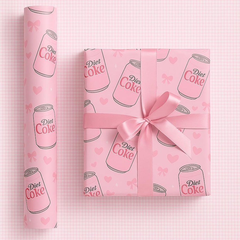Diet Coke Wrapping Paper - Etsy