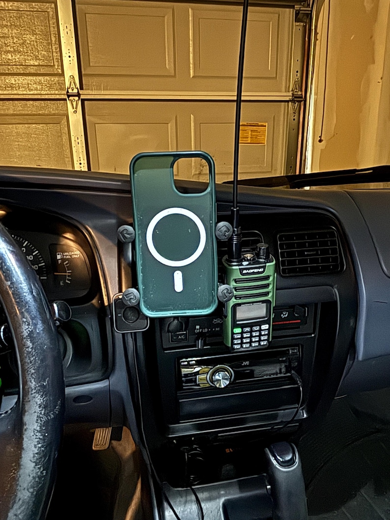 3rd Gen 4runner In-dash Phone & Radio Mount Accessory Panel 1996-1998 ...