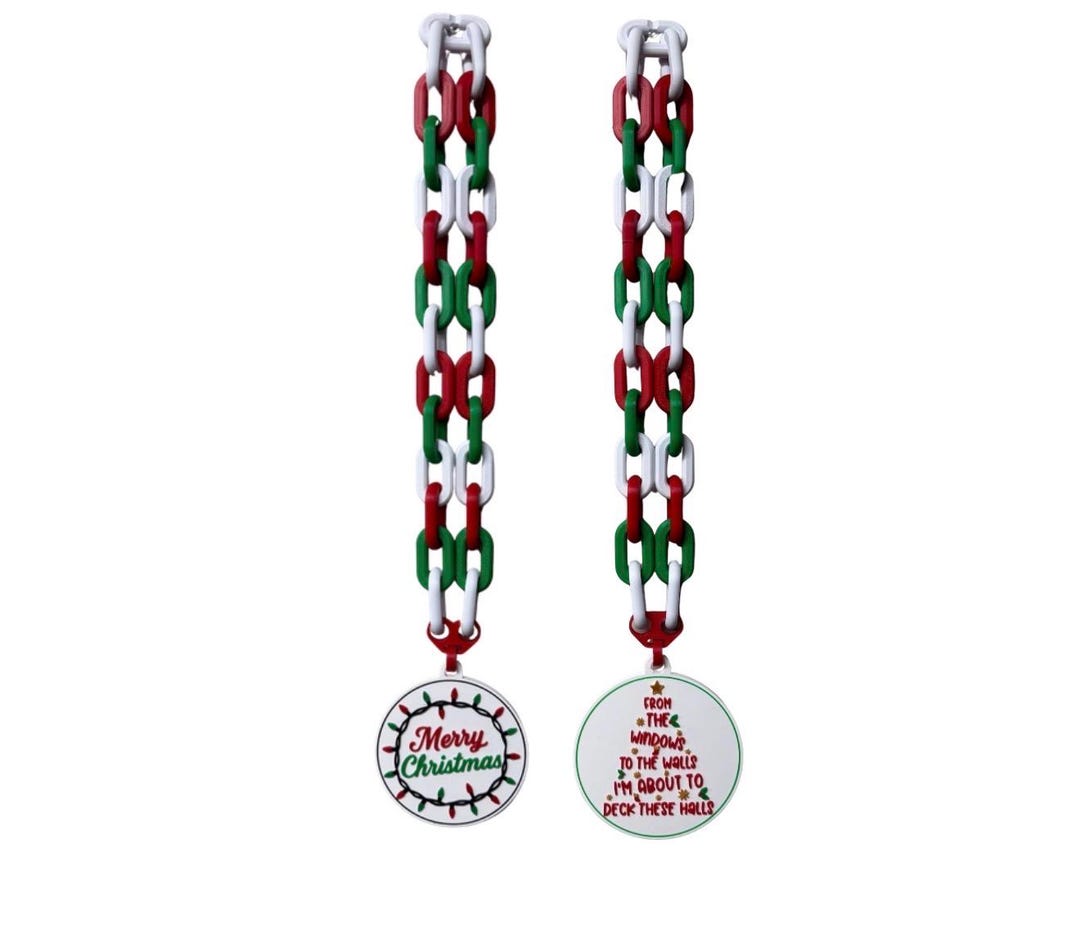 Christmas Hype Chain to Show off Your Christmas Spirit! - Etsy