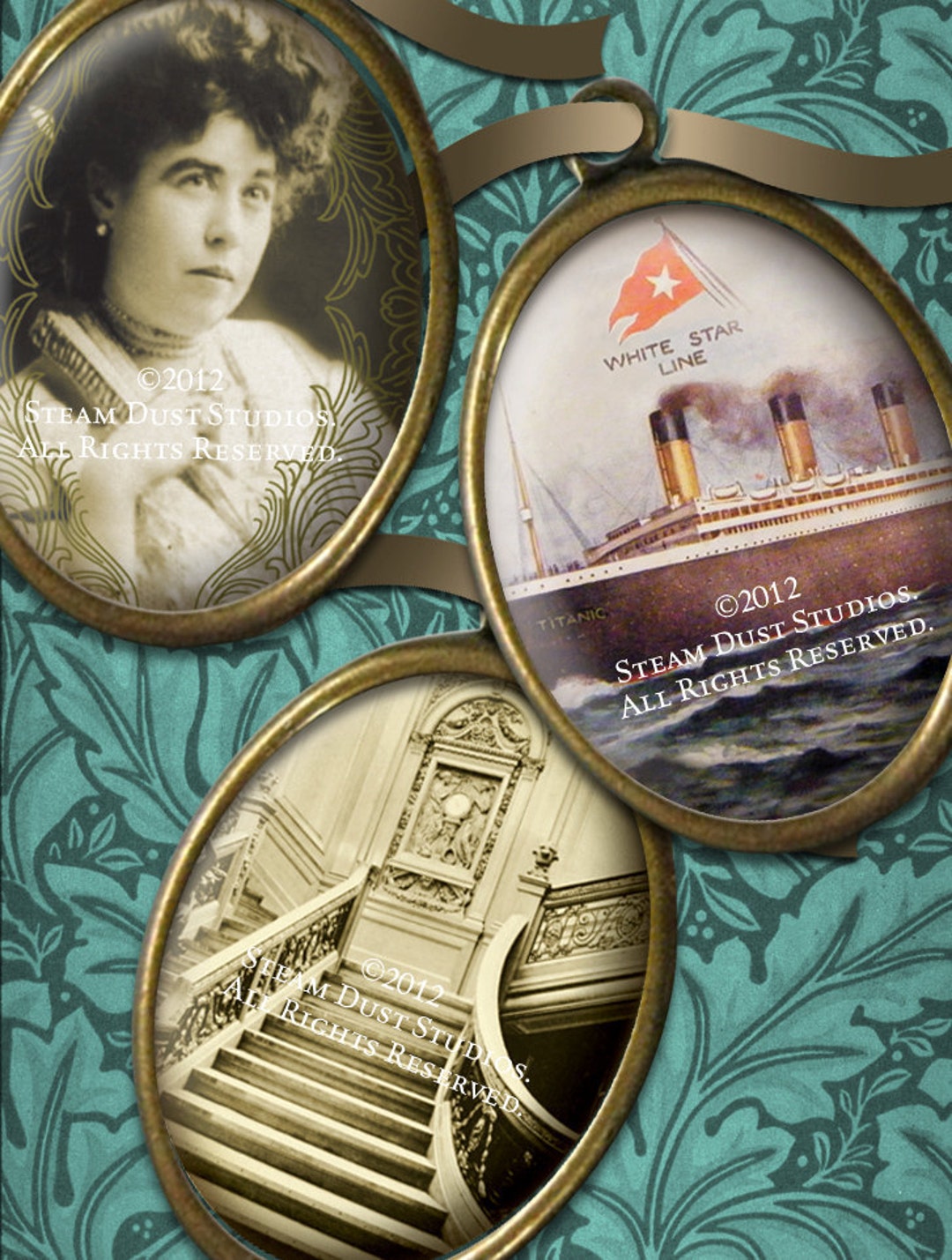 30x40mm Oval Images - Titanic 100-year Anniversary - Victorian ...