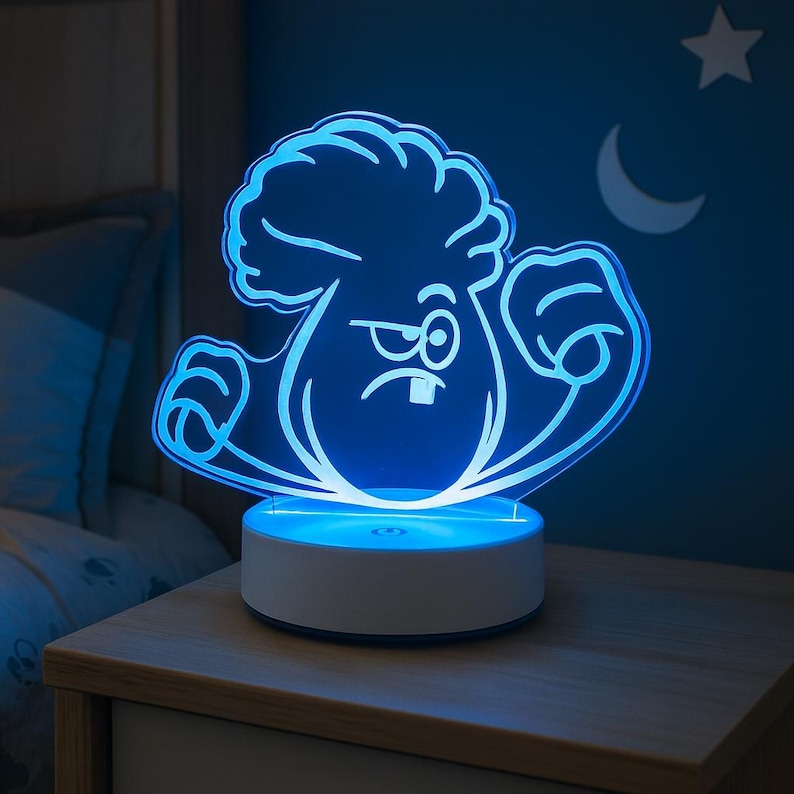 Plants Vs Zombies LED Lamp, 16 Color Changing Pvz Decor - Etsy