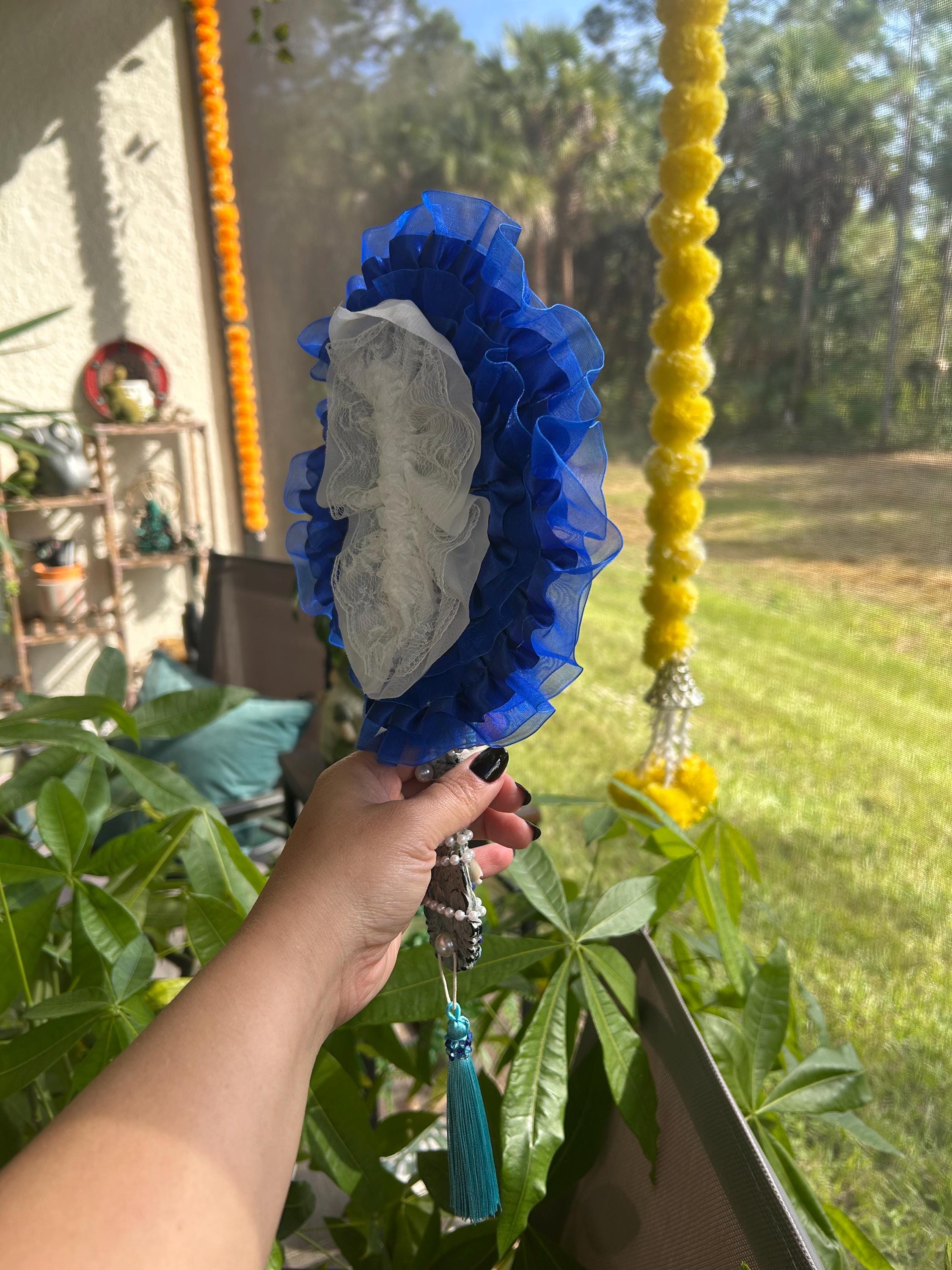 Yemayá Ocean Glamour Mirror – Seashell Divination & Water Magic To - Etsy