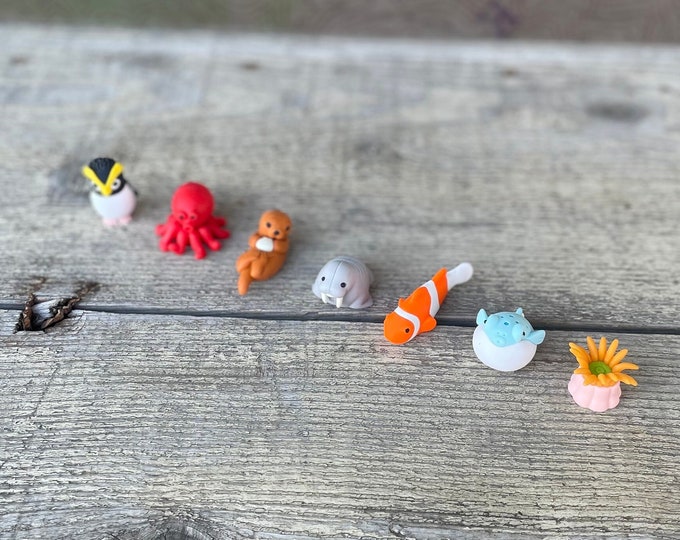 Iwako Eraser, Animal Eraser, Animal Miniature, Stationary Gift Set ...