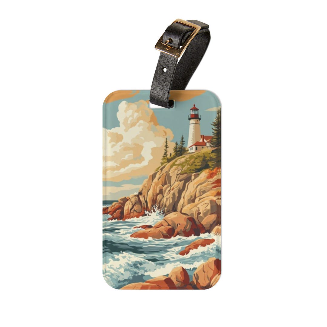 Acadia National Park, Acadia, Travel Luggage Tag, Acadia National Park ...