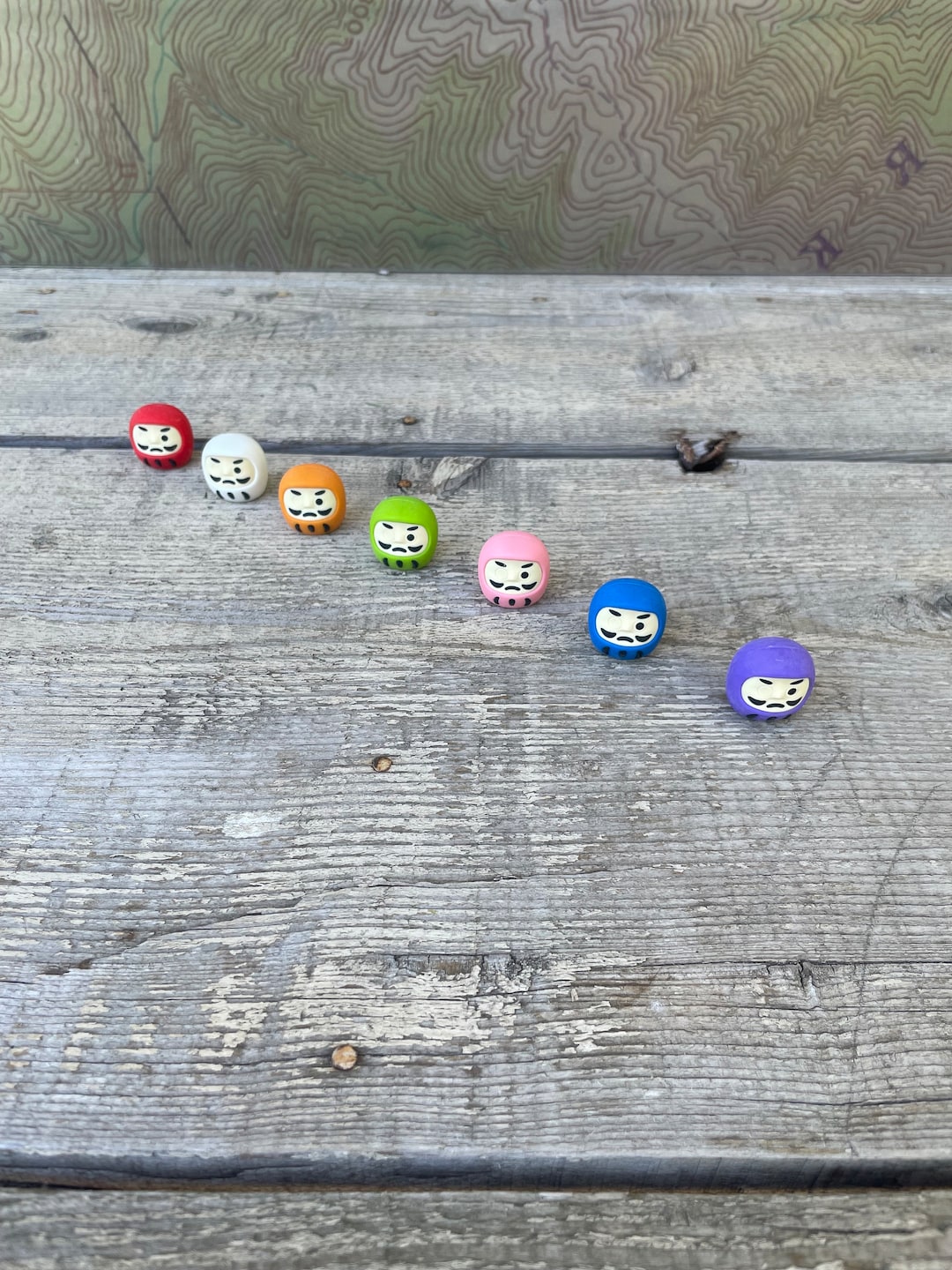 3D Eraser, Iwako, Japanese Eraser, Stationery, Daruma, Eraser Set, Daruma Doll, Traditional ...