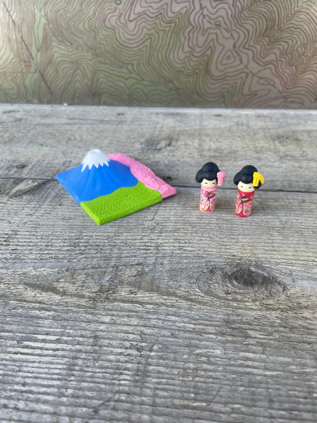 Mt Fuji and Maiko Eraser Set Japan Cute Eraser Japanese Iwako Eraser 3d ...