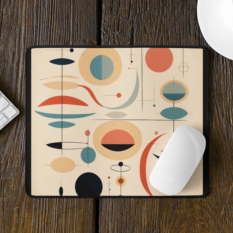 Mid Century Mouse Pad - Etsy