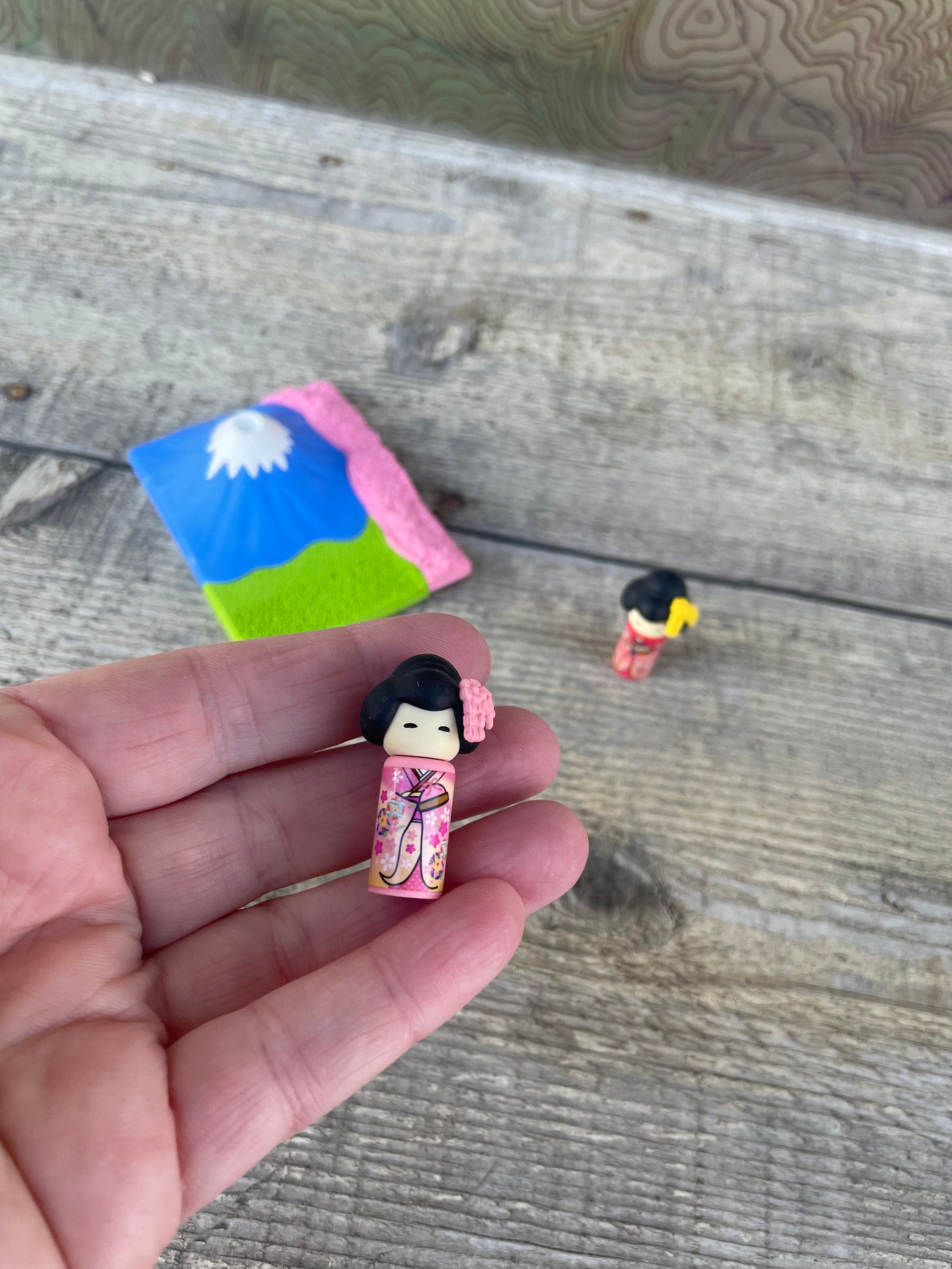 Mt Fuji and Maiko Eraser Set Japan Cute Eraser Japanese Iwako Eraser 3d ...