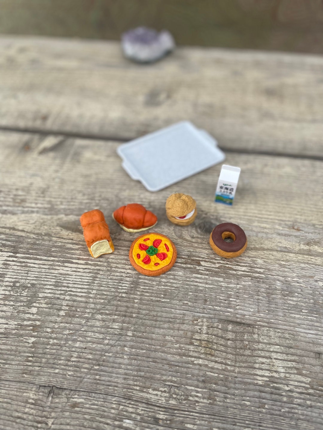 Mini Bread Eraser Set Cute Eraser Japan Food Eraser Snack Eraser 3d ...