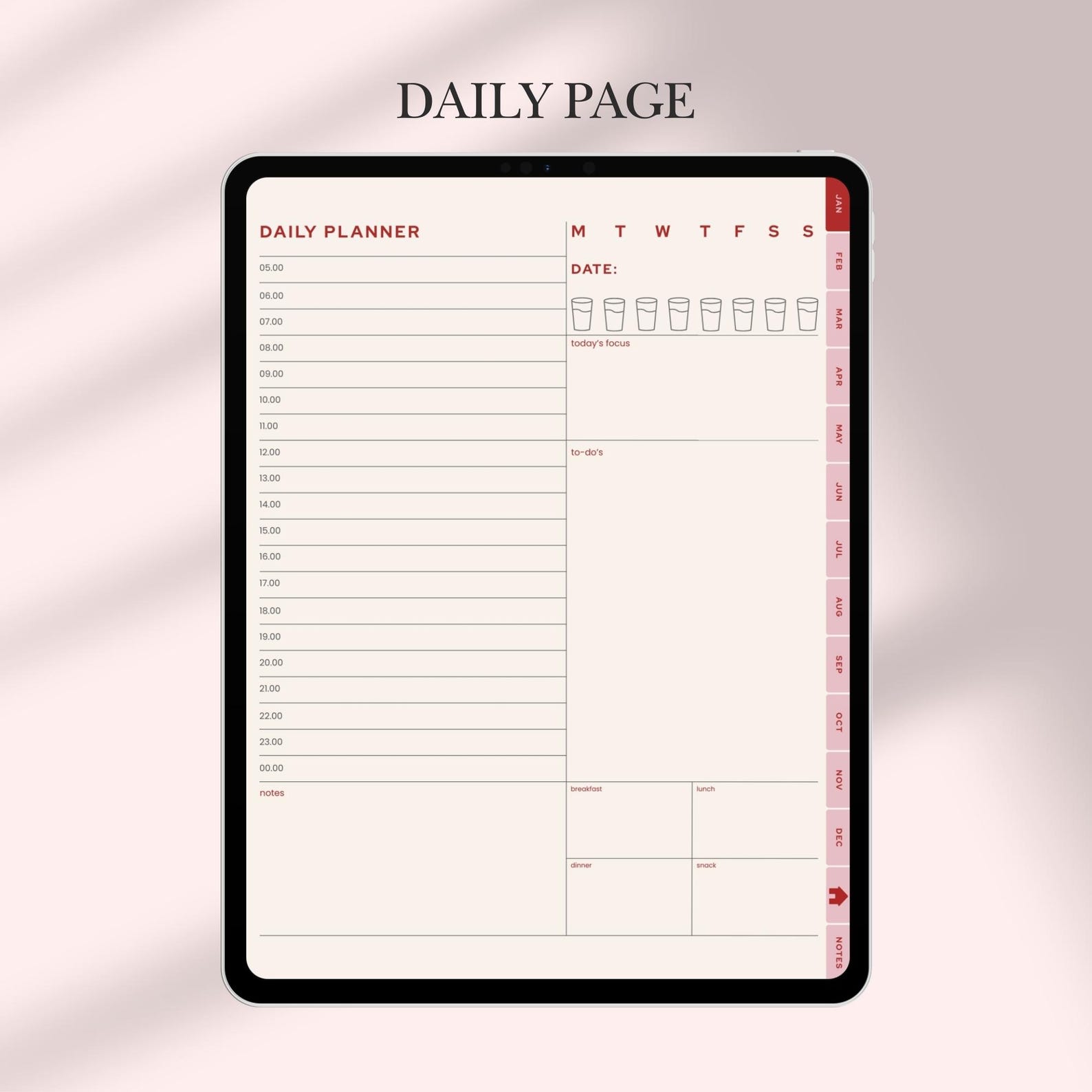 Timeless & Undated Daily, Weekly, Monthly Planner - Etsy