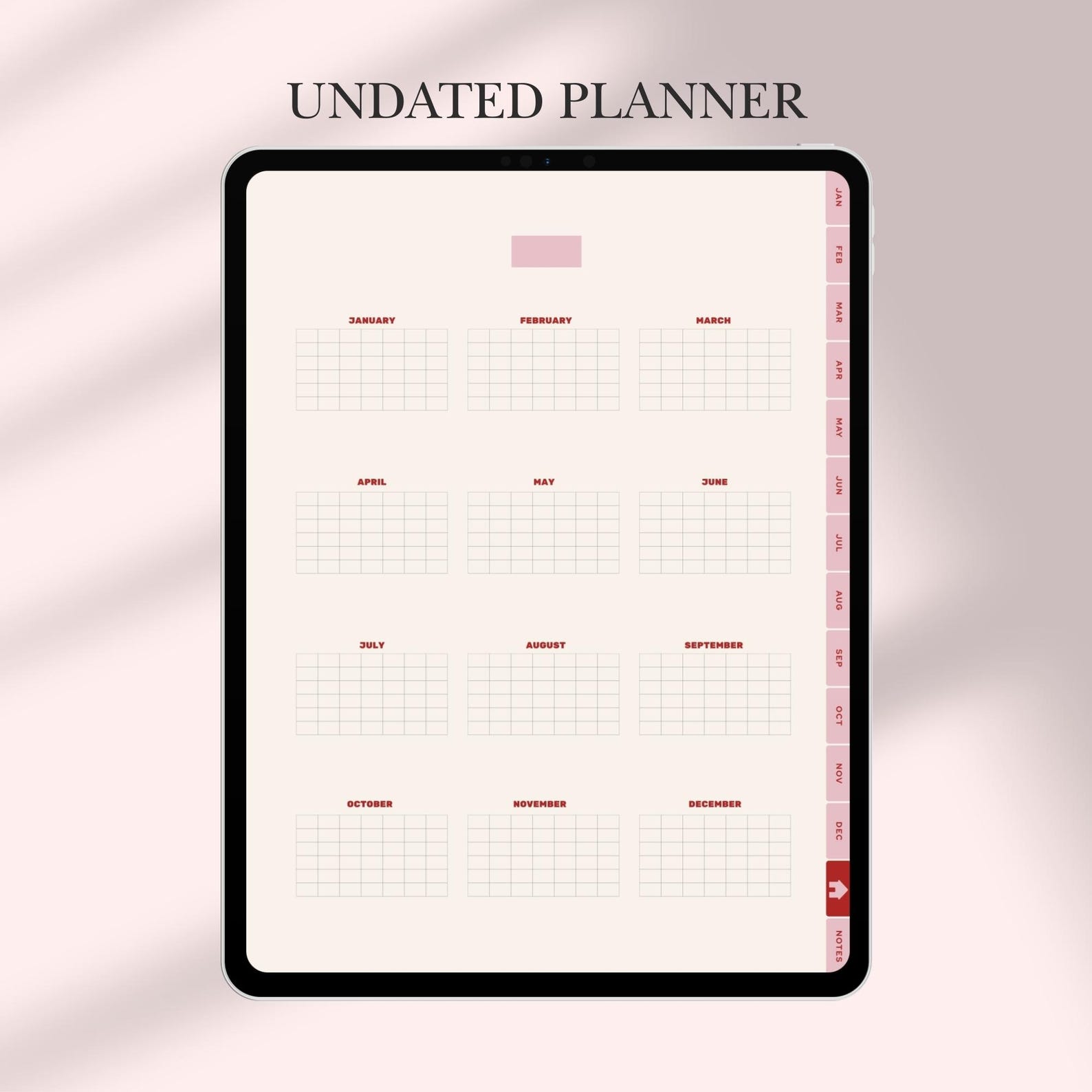 Timeless & Undated Daily, Weekly, Monthly Planner - Etsy