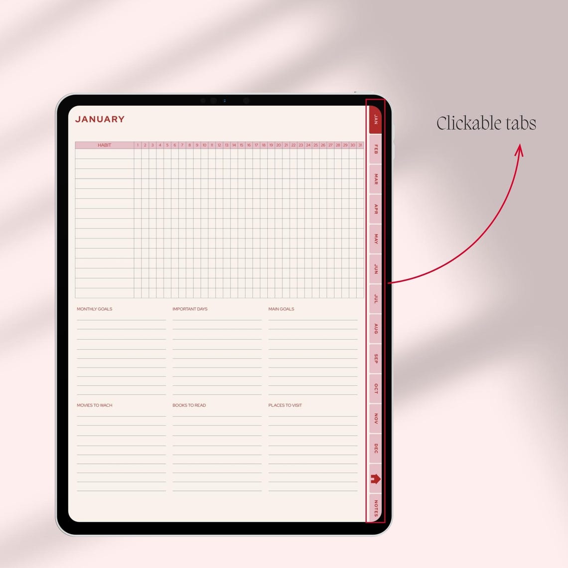 Timeless & Undated Daily, Weekly, Monthly Planner - Etsy