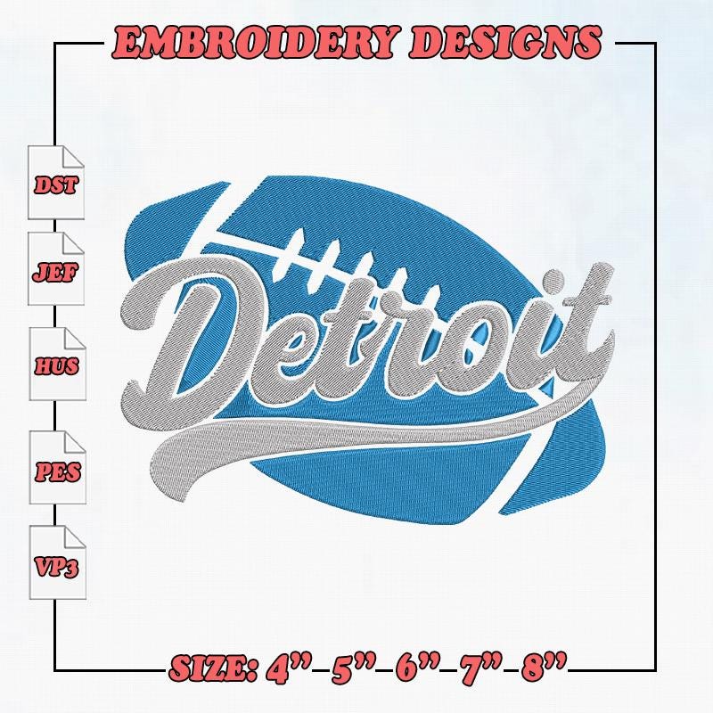 Detroit Embroidery - Etsy