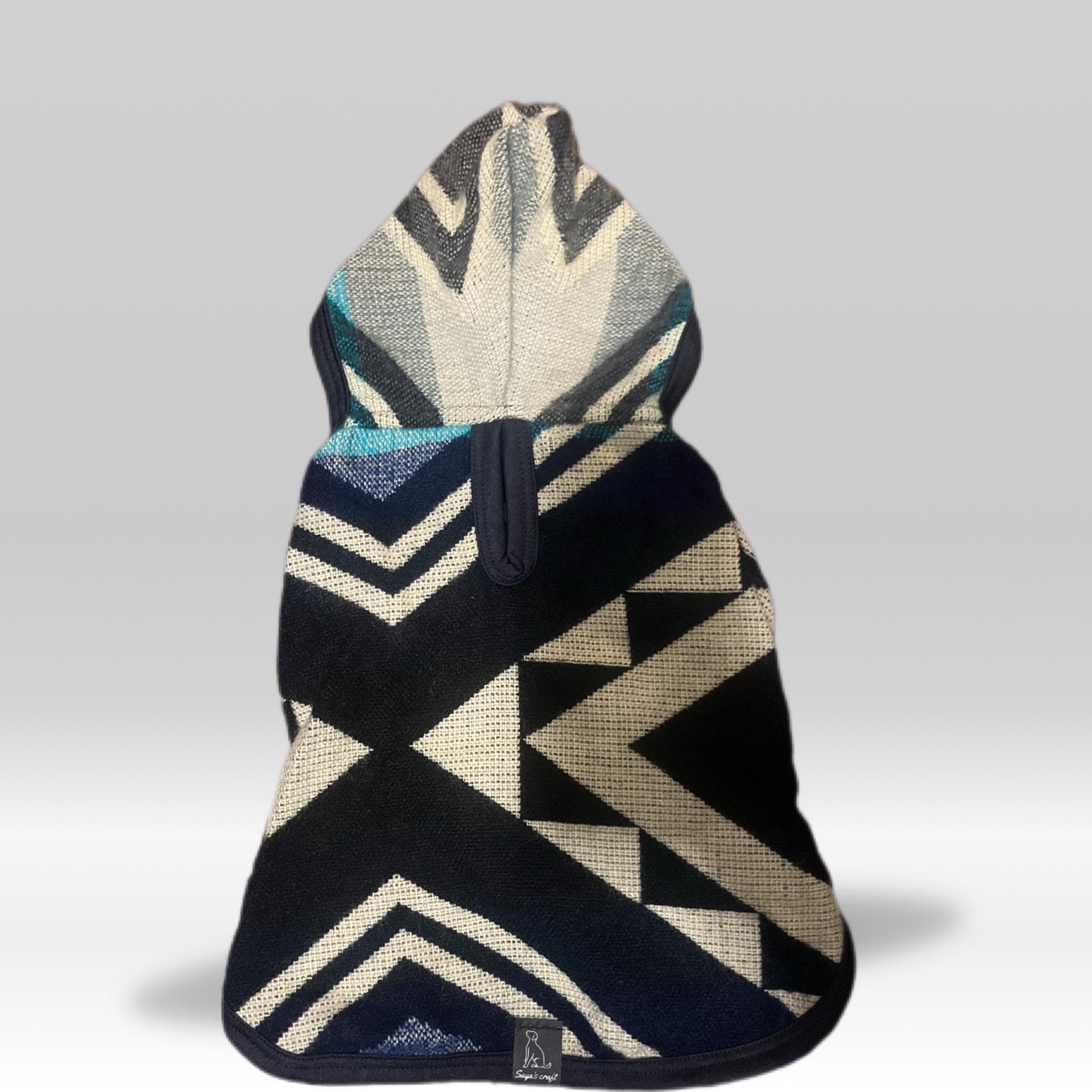 Handmade Pet Poncho With Hood – Native Fleece Coat – Warm Winter ...