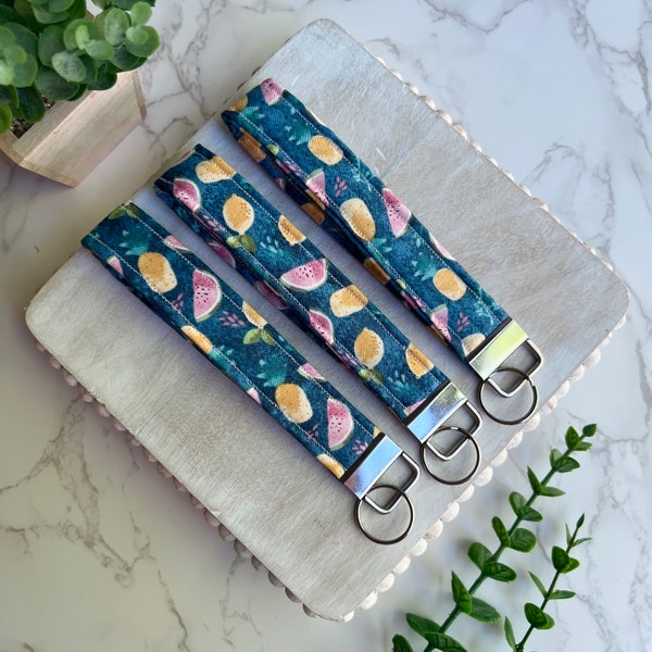 Fabric Keychains - Etsy