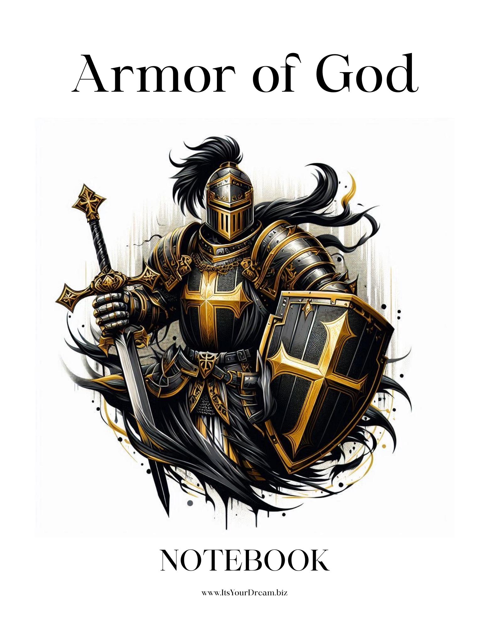 Armor of God Christian Notebook | Scripture Journal (digital) - Etsy
