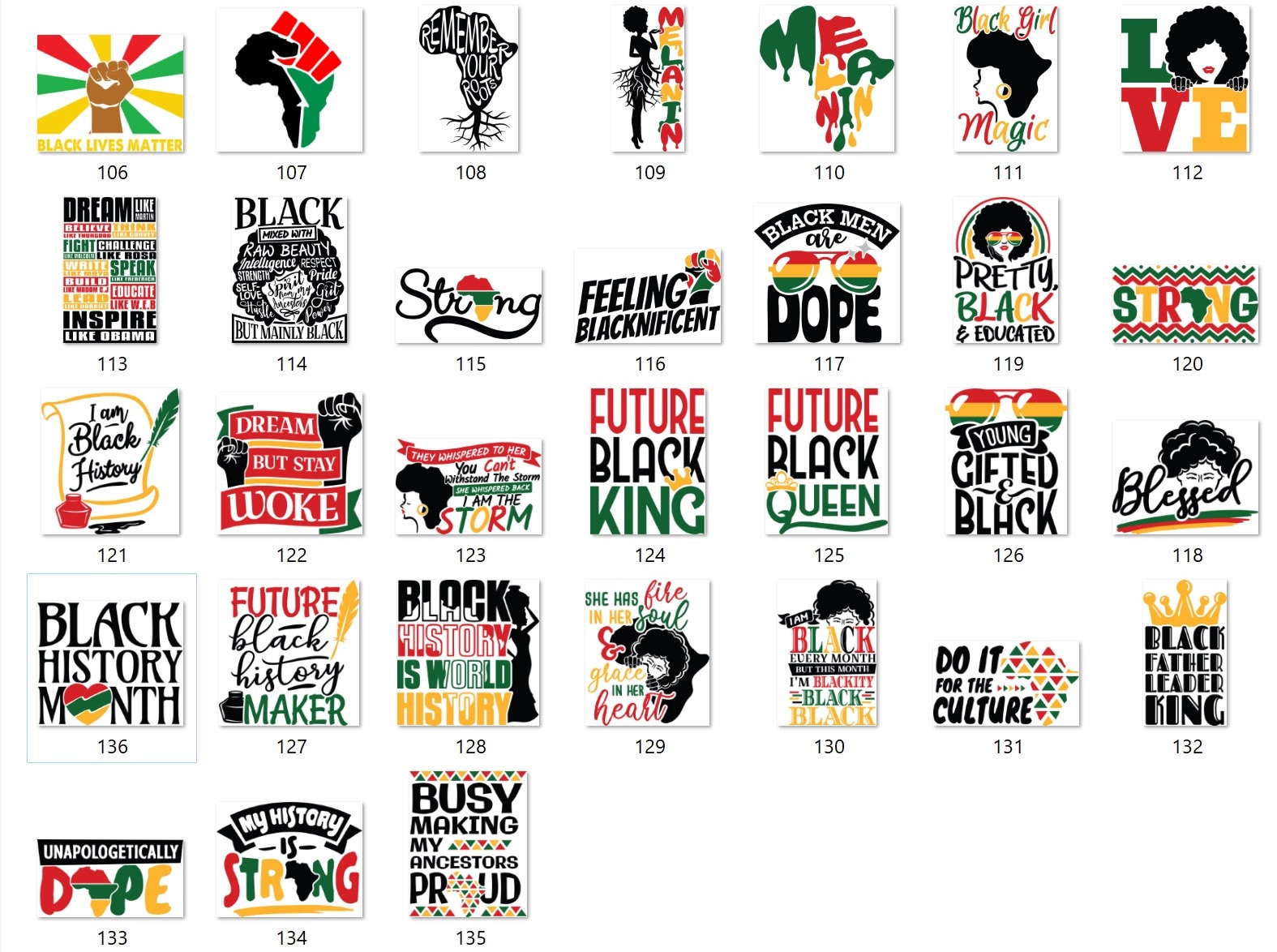 Juneteenth Clip Art PNG Bundle - Etsy