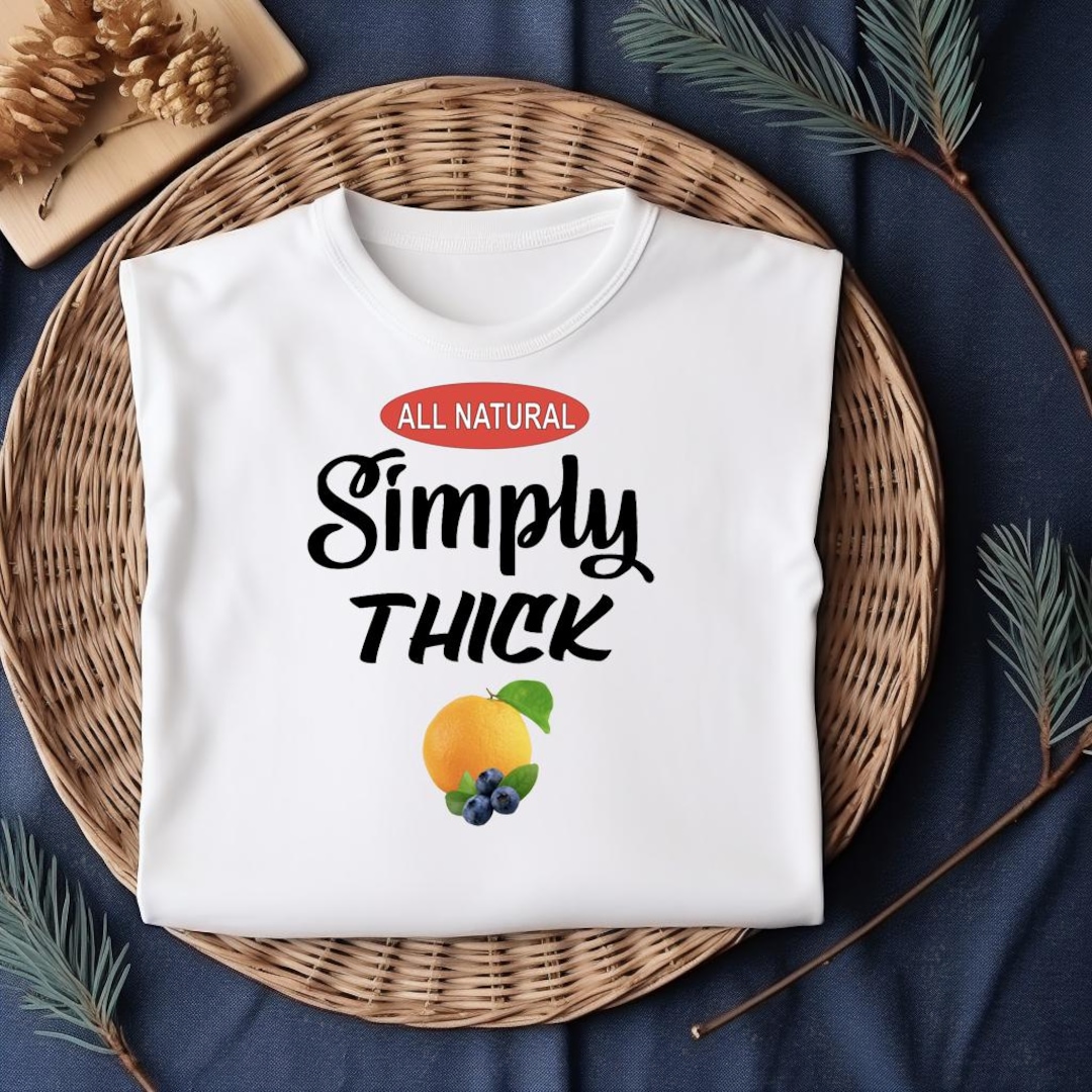 Simply Thick Clip Art | JPEG | PNG Tshirt Design - Cricut & Silhouette ...