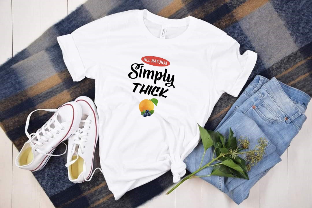 Simply Thick Clip Art | JPEG | PNG Tshirt Design - Cricut & Silhouette ...