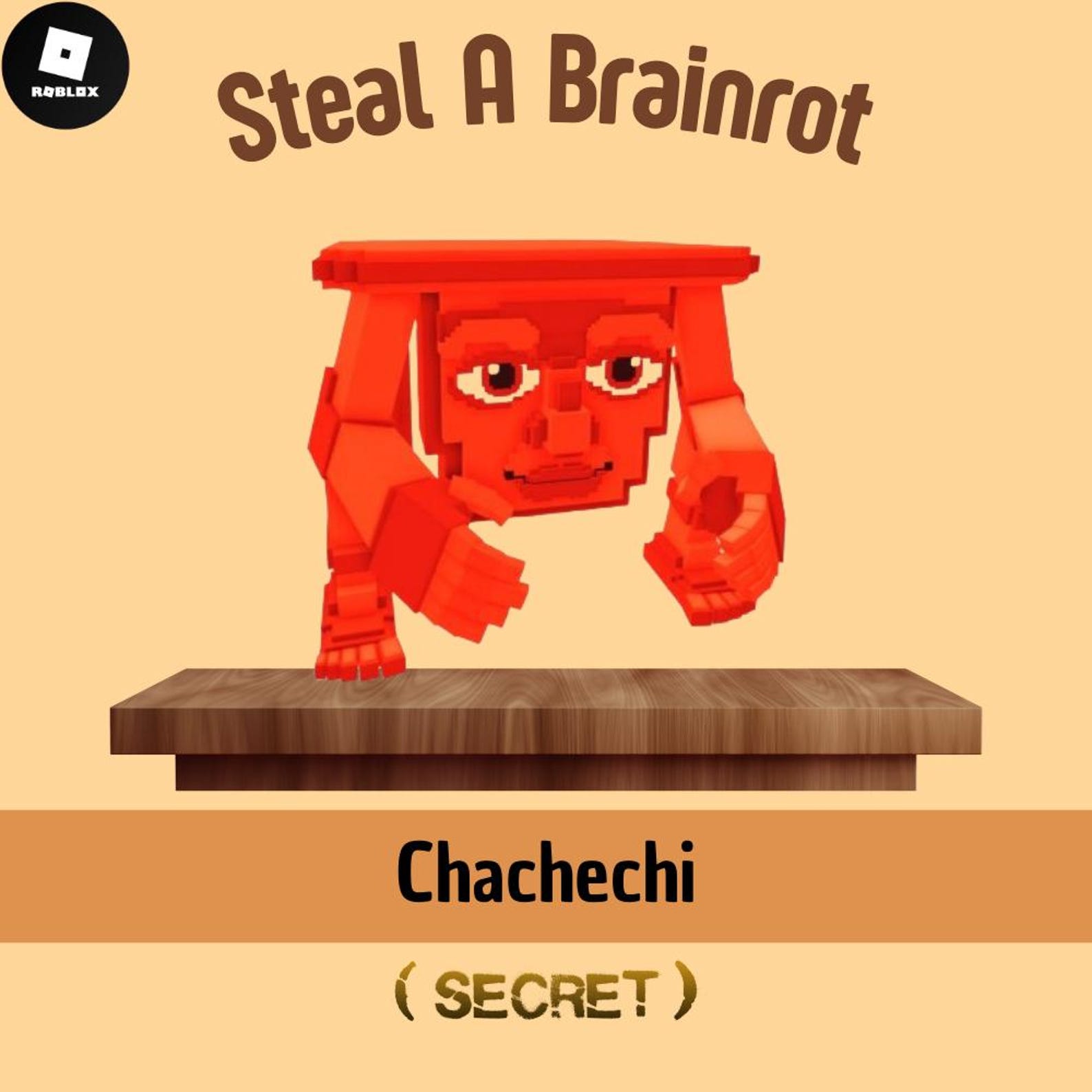 Chachechi ( Secret ) - Roblox Steal A Brainrot - Roblox Play - Roblox ...