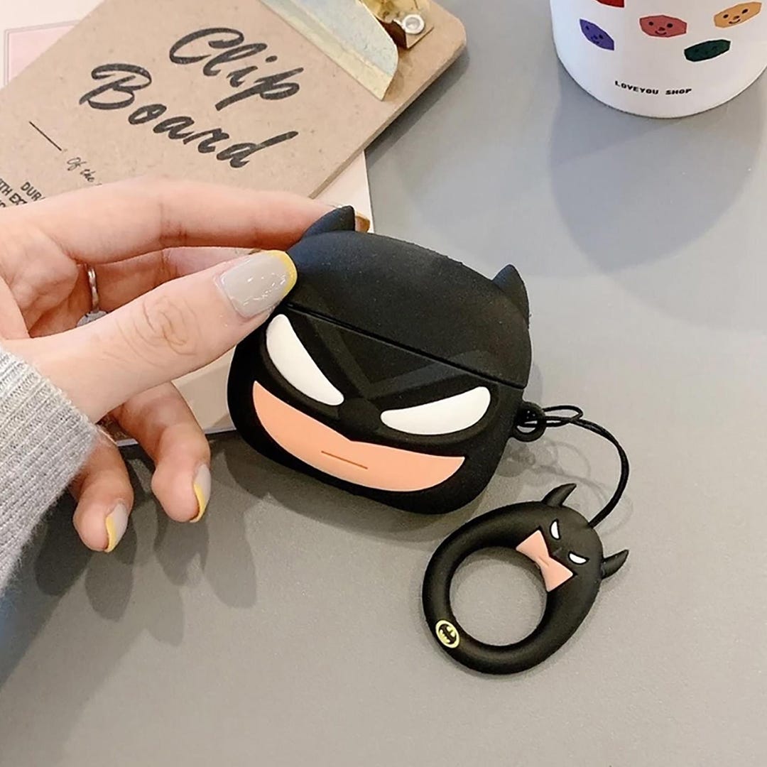 Batman Airpods Case Gen 1 2 3 4 Pro 2 | Unique Cute Funny Design ...