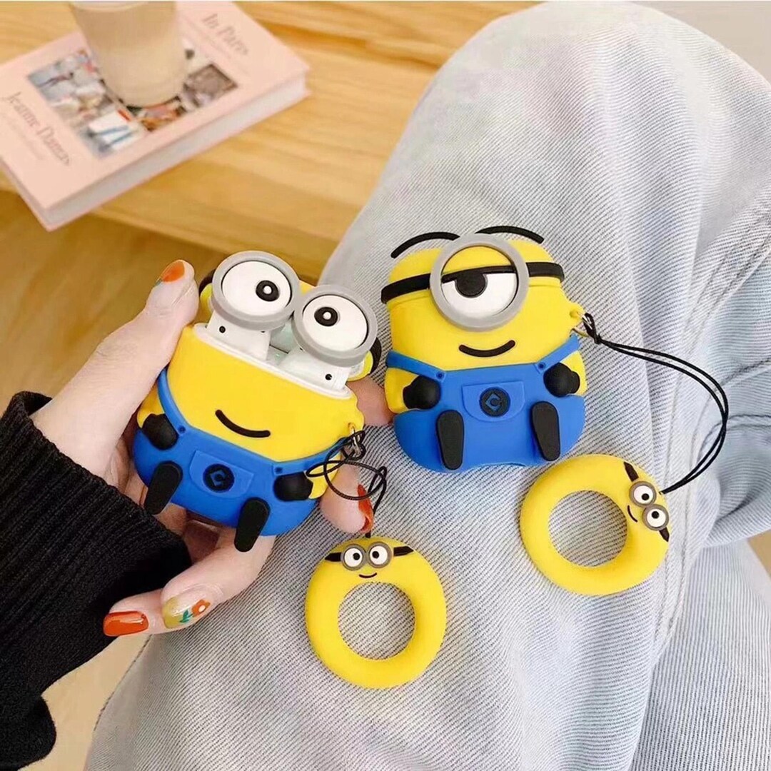 Minions Bob & Stuart Airpods Case Gen 1 2 3 4 Pro 2 3 | Unique Cute ...