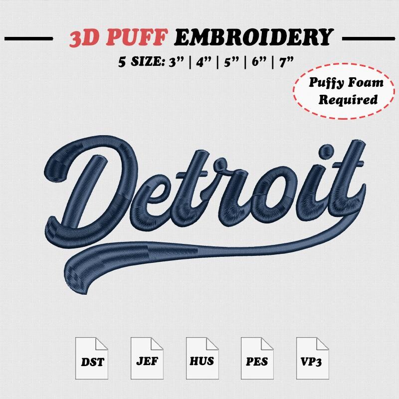 Detroit Embroidery - Etsy