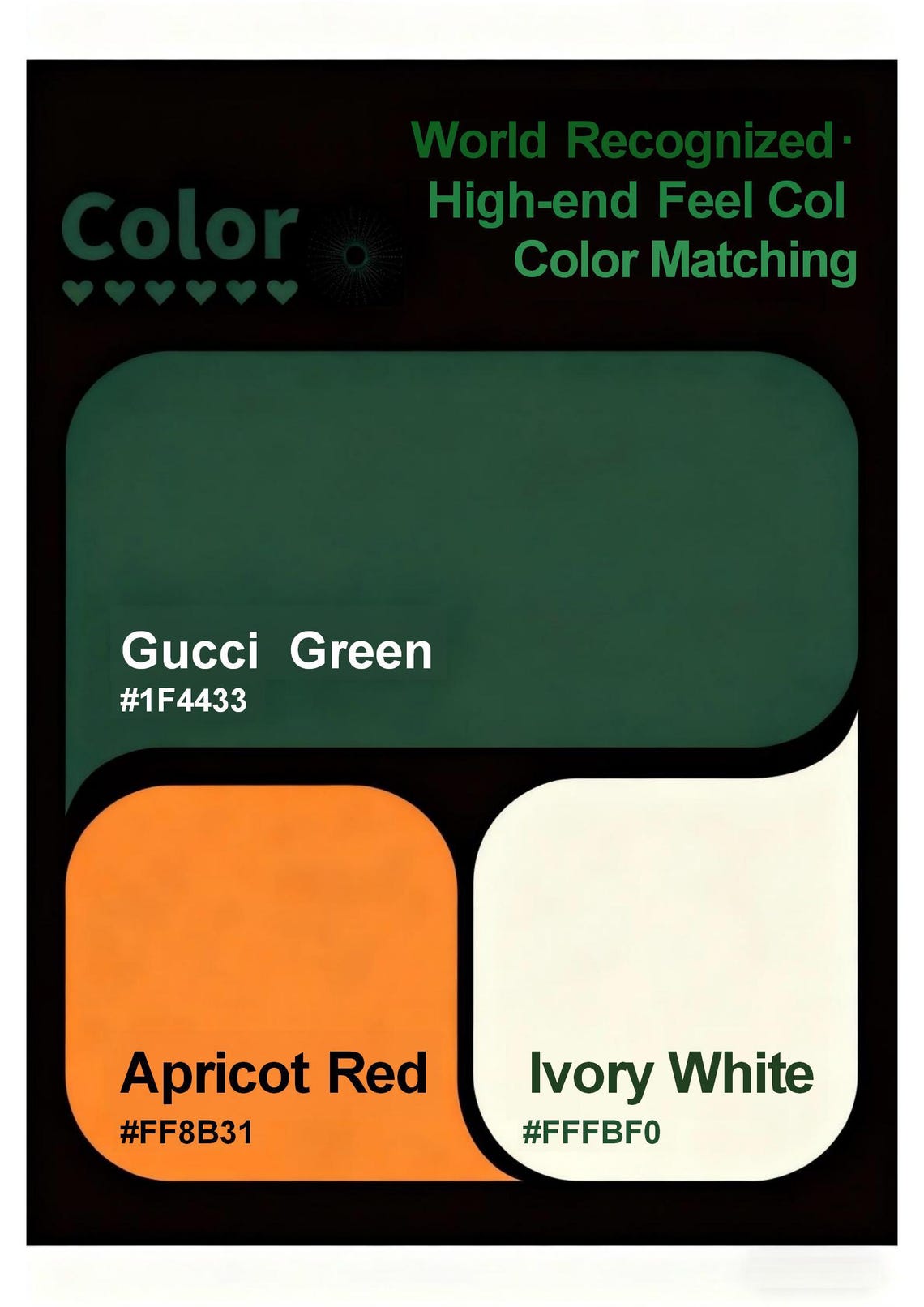 5 High-end Color Palette Schemes · Luxury Designer Color Matching · 60 ...