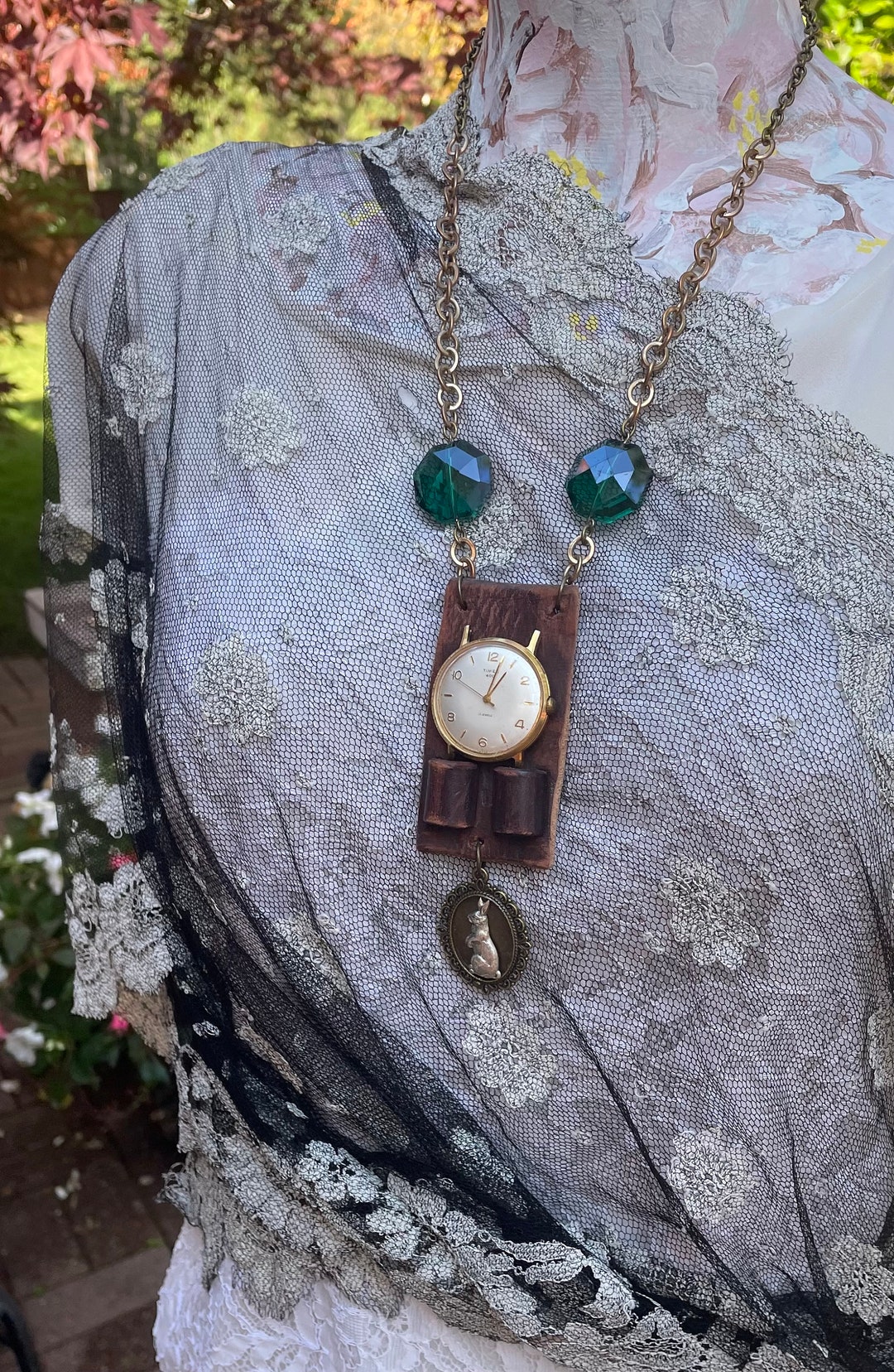 Vintage Leather Repurposed With Boho Vibe. Rocker Jewelry. Foundobject ...