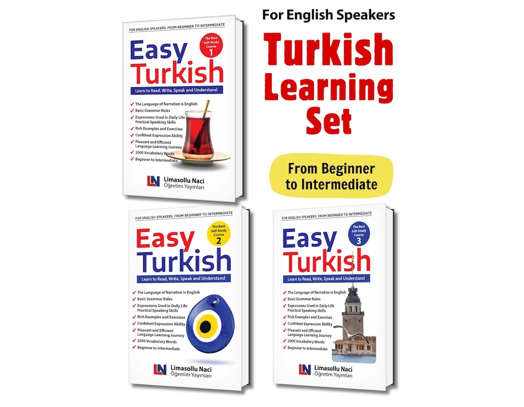 Limasollu Naci Easy Turkish Set for English Speakers Ingilizce ...