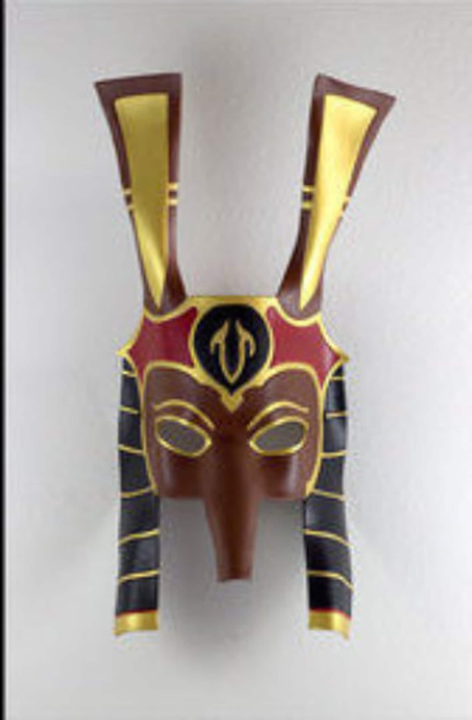 Made to Order: Egyptian God of Chaos, Set - Handmade Leather Mask - Etsy