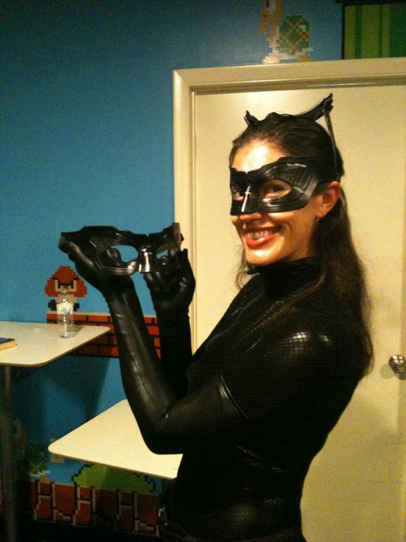 Made to Order: Leather Super Hero Villain Cosplay Mask - Etsy