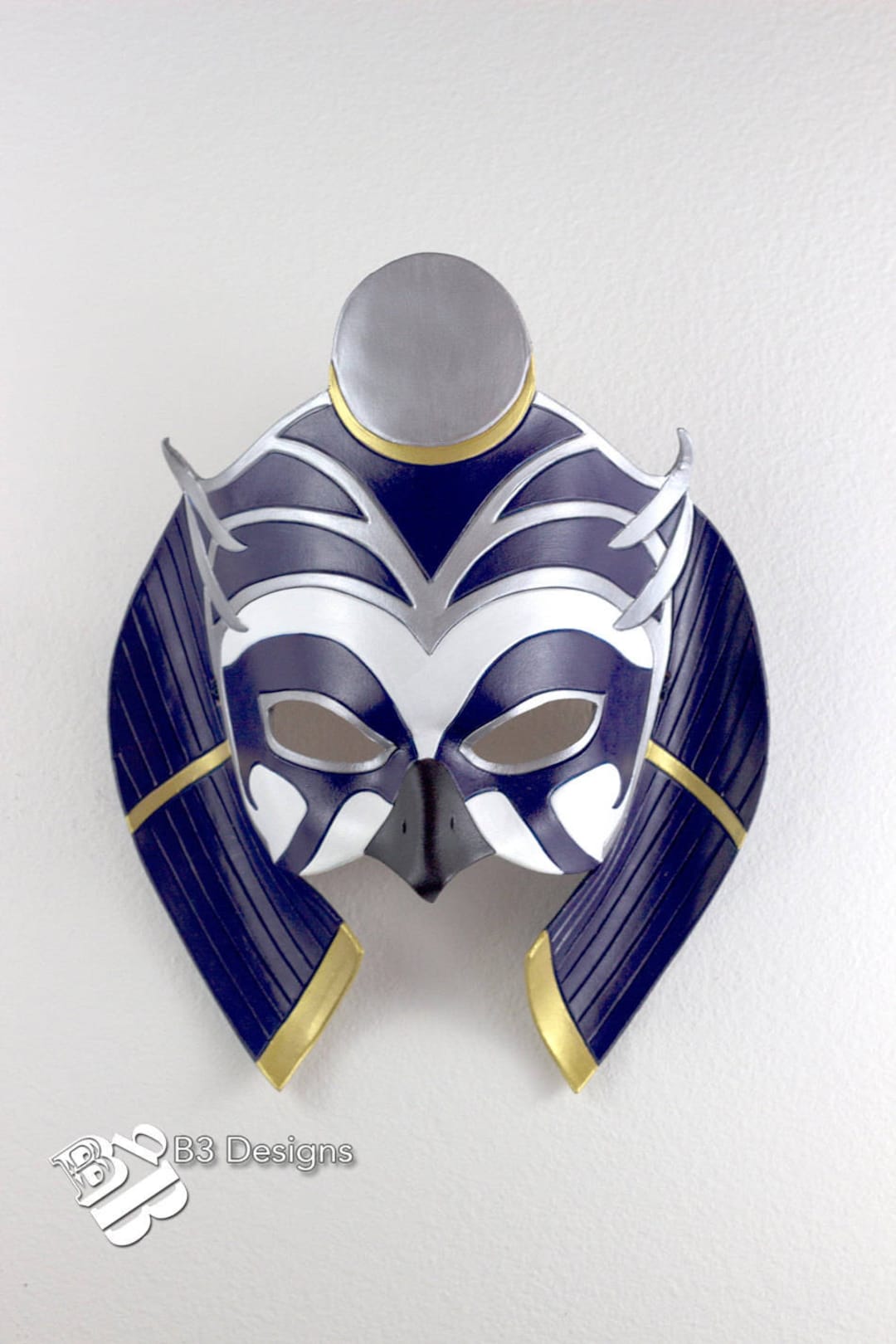Made to Order - Egyptian Khonsu Leather Mask - Etsy