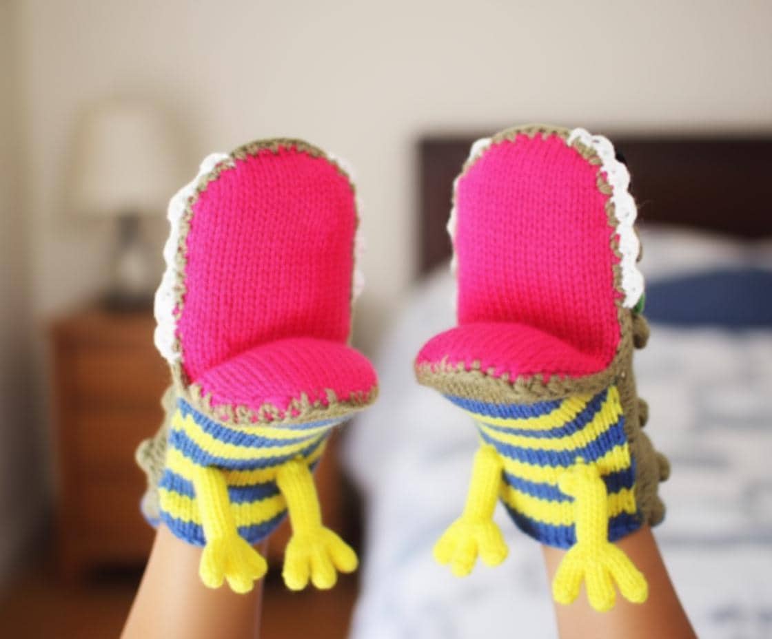 Funny Knit Parrot Puppet Mittens for Adults, Acrylic Yarn Handmade ...