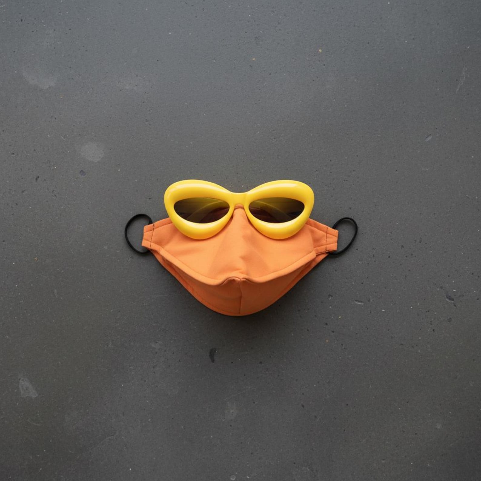 Funny Bird Beak Face Mask With Yellow Sunglasses, Quirky Costume ...