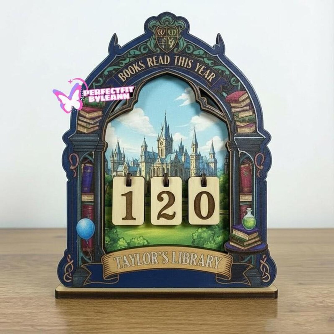 Personalized Wicked Book Tracker, Custom Books Read This Year, Changed ...