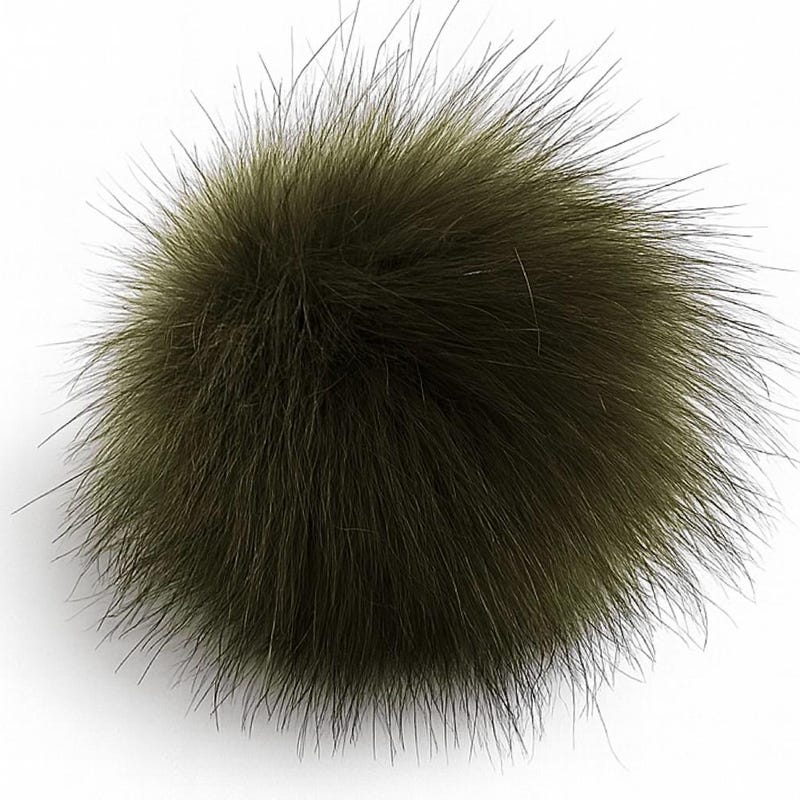 Faux Fur Pom Ribbon - Etsy UK