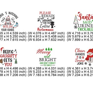 Funny Christmas TP Embroidery Bundle, Holiday Toilet Paper Stitch ...