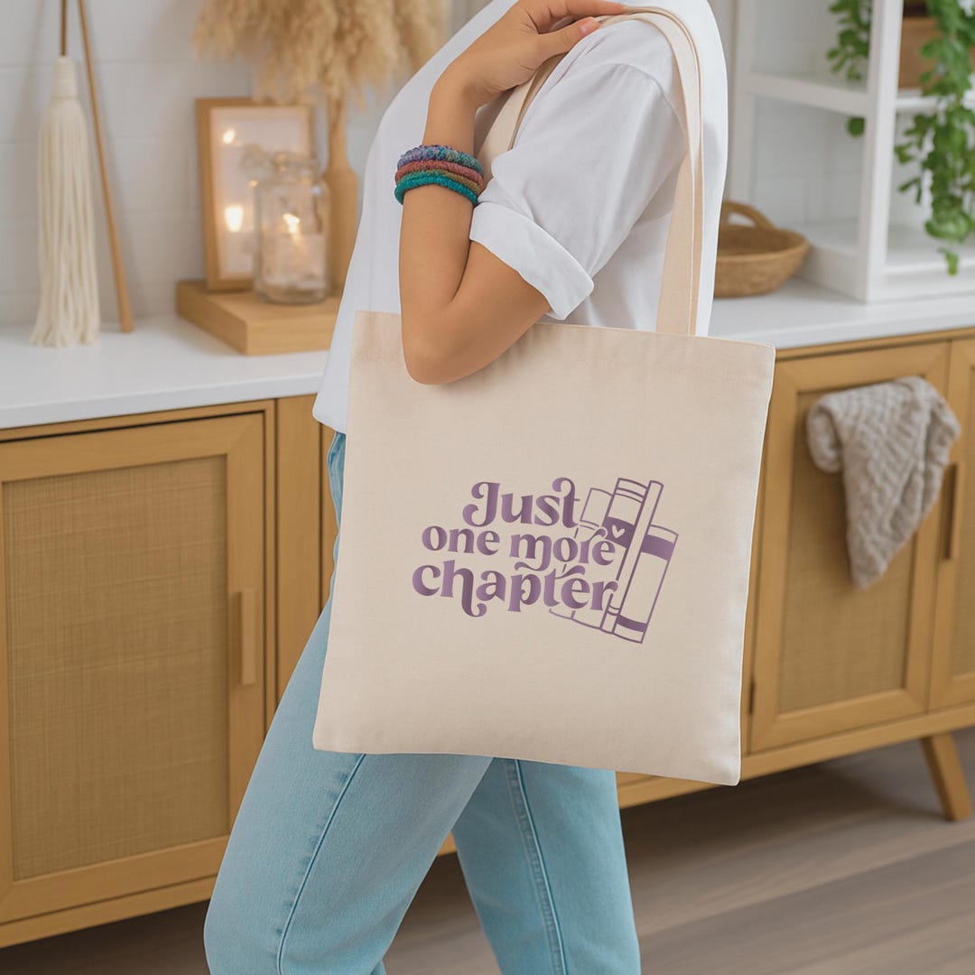 Book Tote Bag for Readers and Book Lovers - Bookish Gifts, Gift for ...