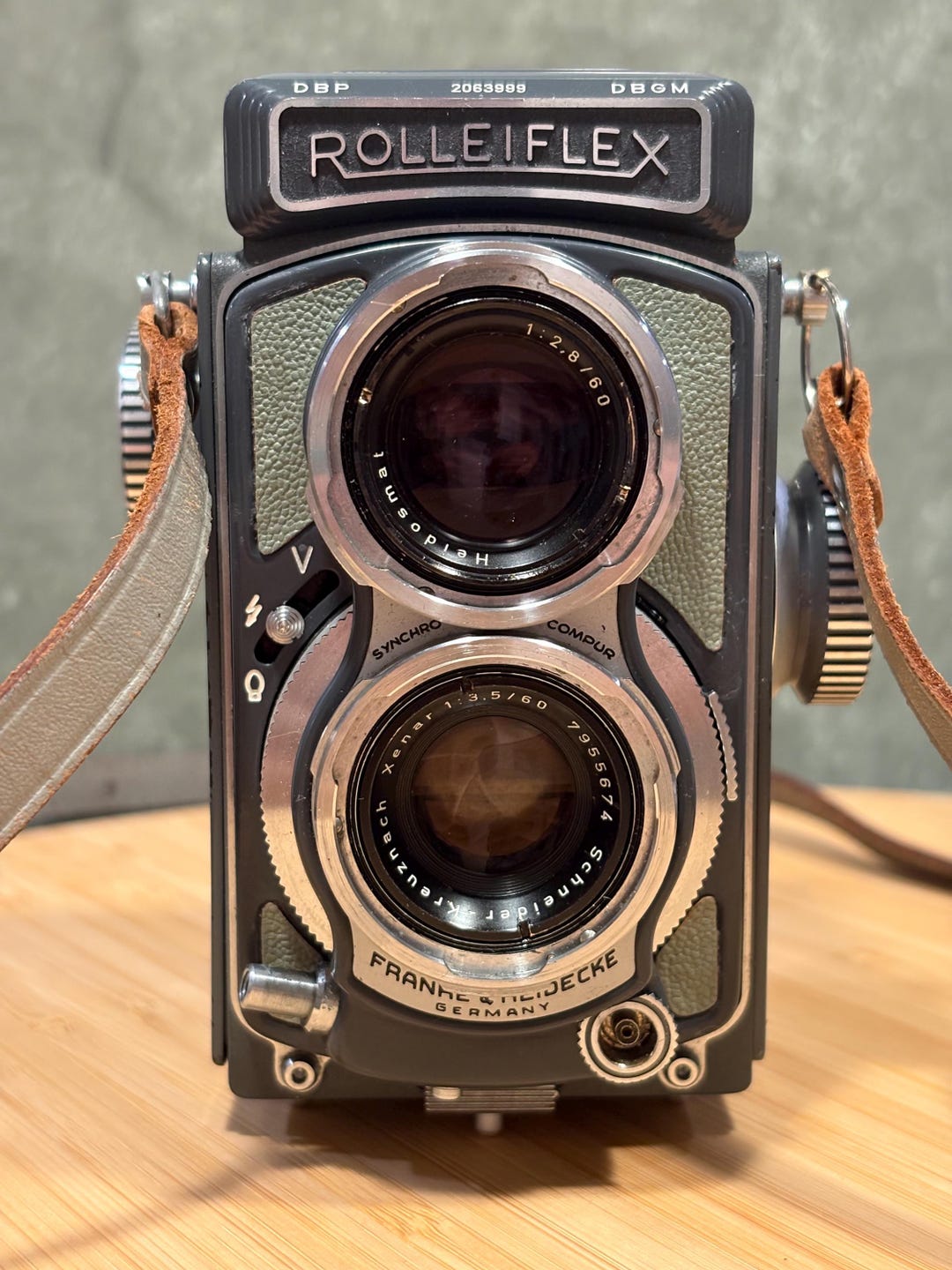 Rolleiflex 4x4 Medium Format TLR Camera 127 Film Tested Working Vintage ...