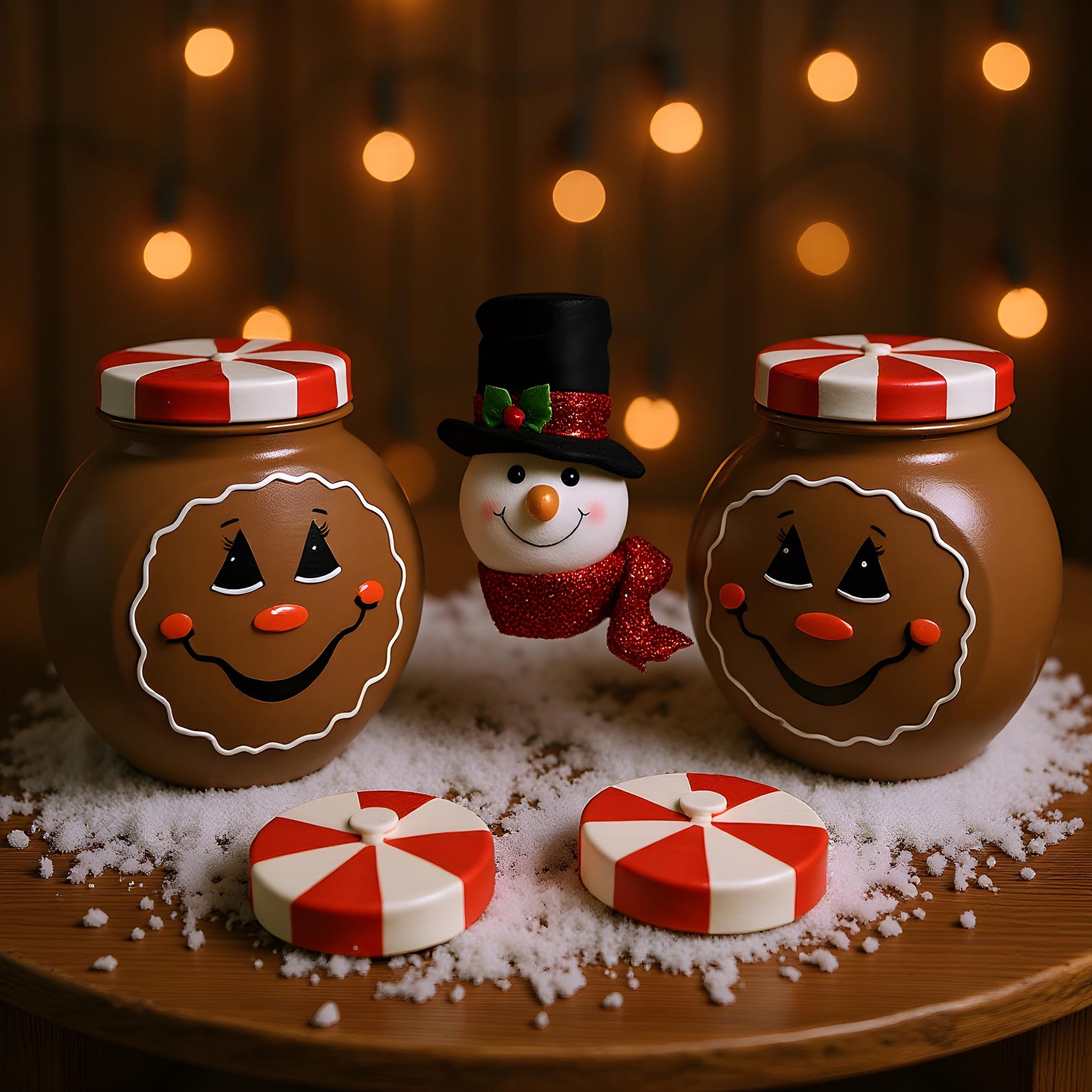 Gingerbread Man Cookie Containers - Etsy