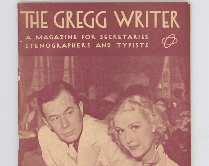 The Gregg Writer Magazine for Secretaries Stenographers Typists 1944 ...