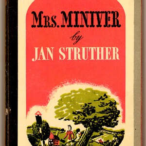 Mrs. Miniver, Novel by Jan Struther. 1942 Pocket Book, 2nd Paperback ...