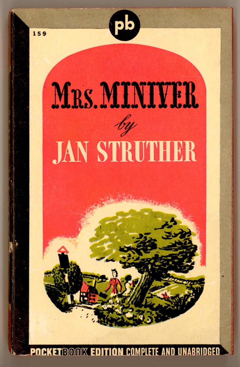 Mrs. Miniver by Jan Struther Inspirational Novel From World - Etsy Mrs. Miniver by Jan Struther Inspirational Novel From World - Etsy