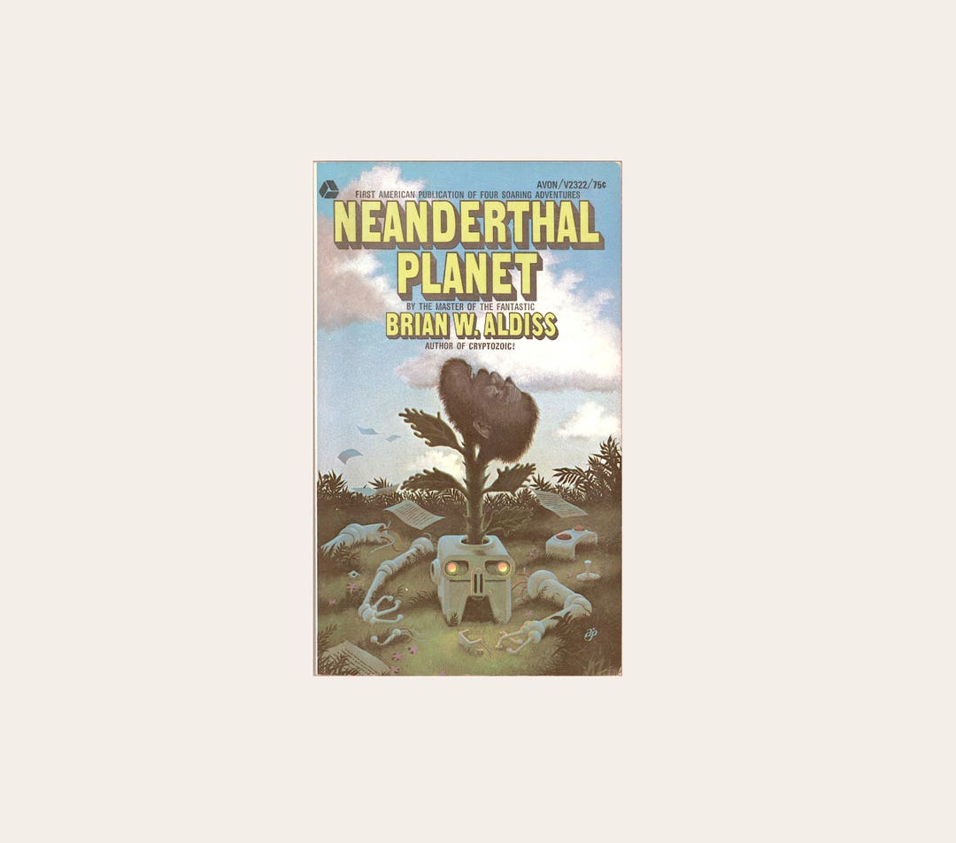 Neanderthal Planet, Sci-fi Novel by Brian Aldiss: 1970 Avon Paperback ...