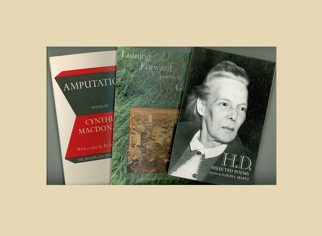 Three Books by Three Women Poets of the 20th Century H.D. - Hilda ...
