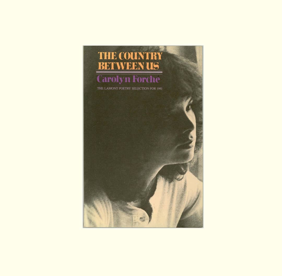 The Country Between Us Poems by Carolyn Forche Signed & - Etsy