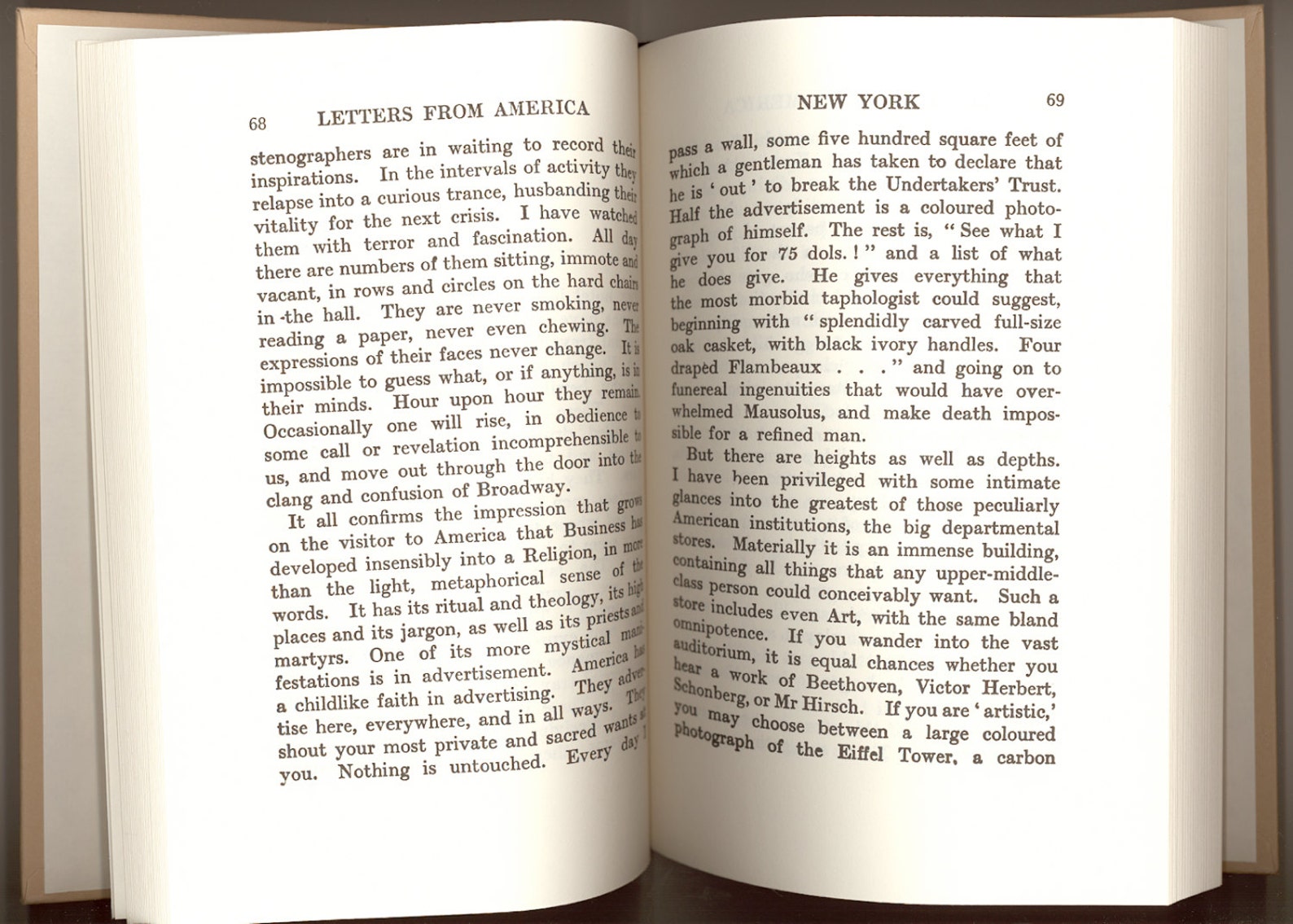 Rupert Brooke Letters From America Preface by Henry James. | Etsy