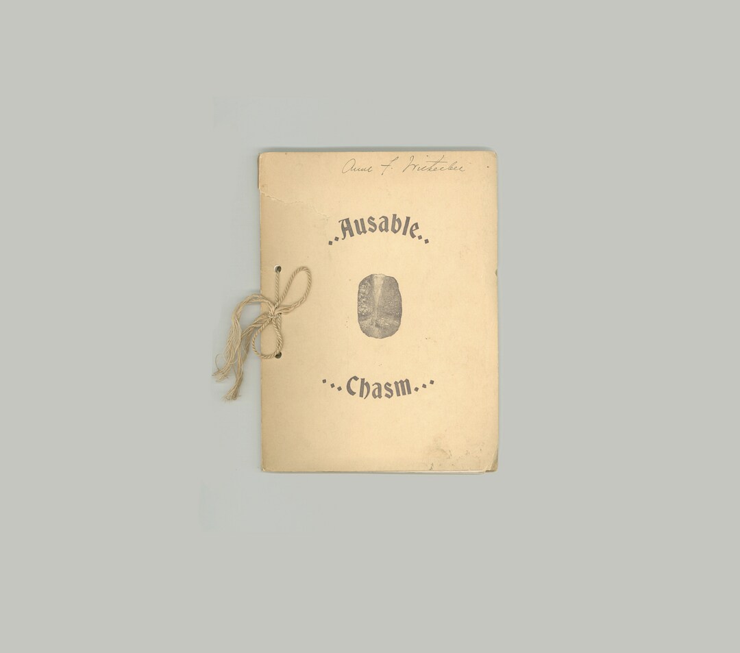 Hotel Ausable Chasm NY: 1901. Twelve Sepia & Cyanotype Scenic Photos ...