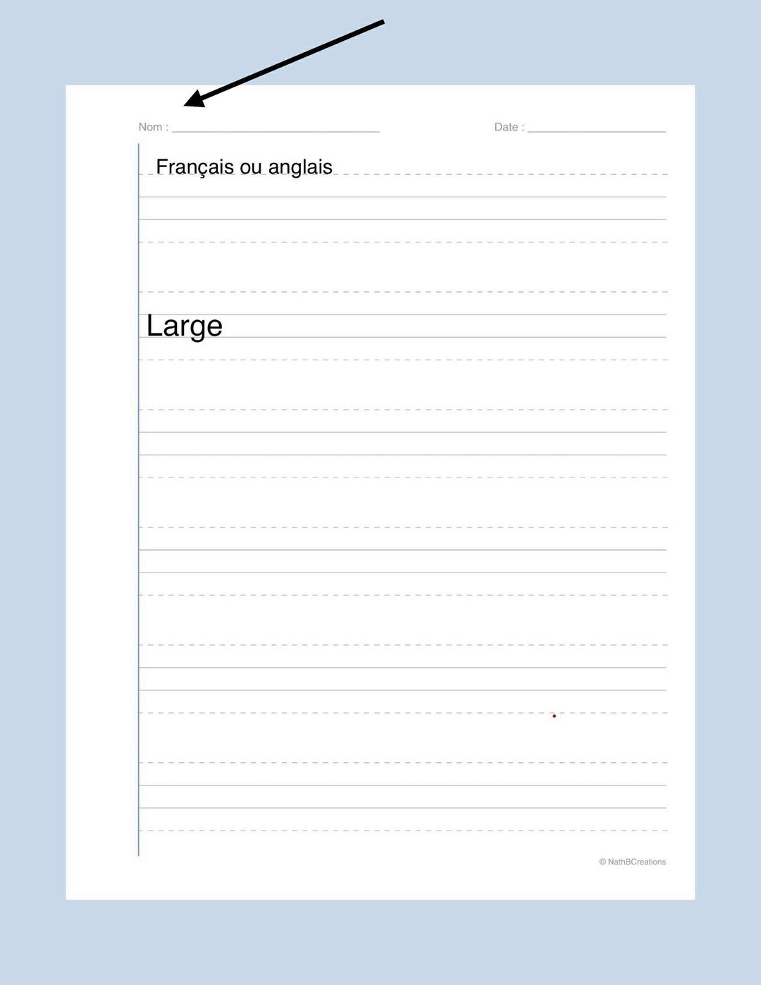 Printable Handwriting Paper for Kids | Calligraphy Practice Sheets ...